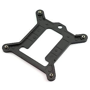 RuiLing 2pcs Plastic Backplate for Intel LGA 1150 1151 1155 1156 CPU Bracket Holder CPU Heatsink Cooling Radiator Base 75x75mm
