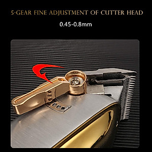 KEMEI Mens Hair Clipper Cord Cordless Clippers Hair Trimmer Beard Professional Haircut Kit for Men Rechargeable LED Display & Corded Rechargeable Grooming Kit KM-1986PRO