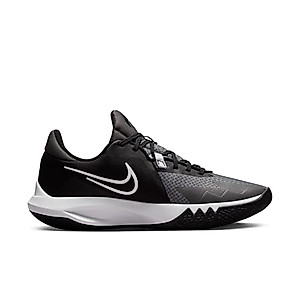 Nike Precision 6 Black Basketball Shoes (DD9535-003) for Men, Black/Iron Grey/White/White, 9 UK (9.5 US)