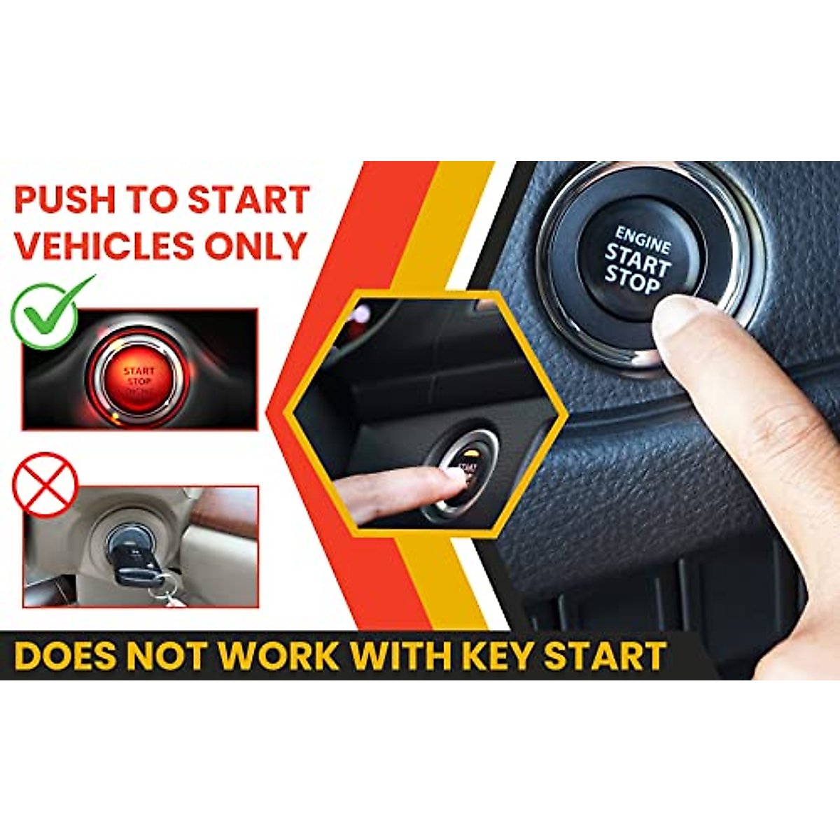 Start-X Remote Start Kit for Rogue 2014-2020 || Push to Start Vehicles Only || Plug n Play || Zero Wire Splicing || Not Compatible with Rogue Select