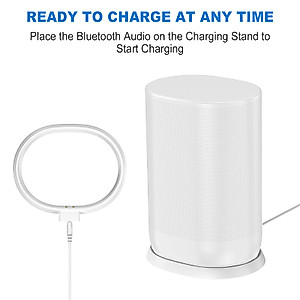 Soarking Charging base for Sonos Move Gen 2nd and 1st with 45W Adapter(White)