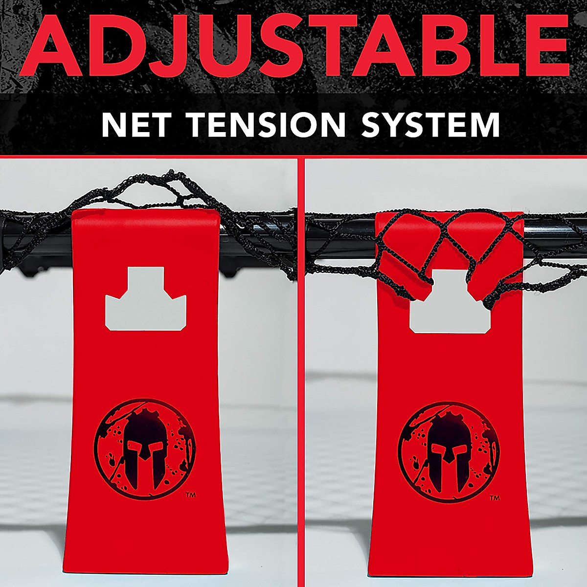 Franklin Sports Spartan Spyderball Game Set - Includes 3 Balls, Carrying Case and Rules - Played Outdoors, Indoors, Yard, Lawn, Beach - Durable Tight Net