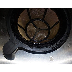 NRP Mesh Bottom Coffee Permanent Filter Universal Fit 10-cup BUNN Coffeemaker BTX, GRX, HG, HT NHB, NHS, ST & Other 12cup Filter Coffeemakers