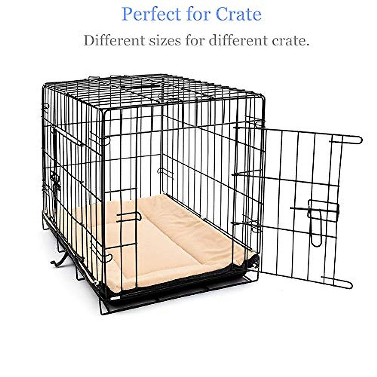DERICOR Dog Bed Crate Pad 24"
