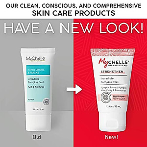 MyCHELLE Dermaceuticals Incredible Pumpkin Peel (1.2 Fl Oz) - Gentle Face Moisturizer with Pumpkin Seed Oil, Cloudberry Extract & Antioxidants - Moisturizes, Nourishes & Helps Strengthen Skin