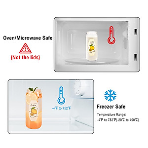 HOXHA 16 oz Glass Cup with Silicone Lid and Straw Drinking Cup Tumbler Beer Can Glass for Iced Coffee Soda Boba Tea Cocktail