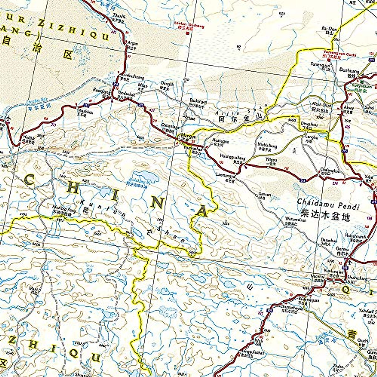 China Map (National Geographic Adventure Map, 3007)