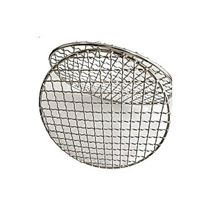 Stainless Steel Round Wire Baking Cooling Rack for Airfryer Oven, Nonstick Cooling Roasting Rack Net Grill Barbecue Rack for Cooling Cookie Bread Cake (180mm/7")