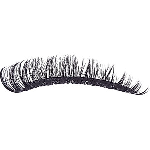 DALAETUS False Eyelashes, 10 Pairs Pack Russian Strip Lashes Natural Wispy Fluffy Lashes 3D Effect Fake Eyelashes