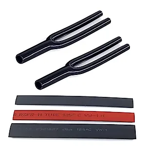 WJSTN Speaker Wire Pants y Boot -10 Gauge (Y Boot) Cable Pants -12 Pack Insulated Heat shrinkable Tube (Shrink Ratio2:1,) 6ft