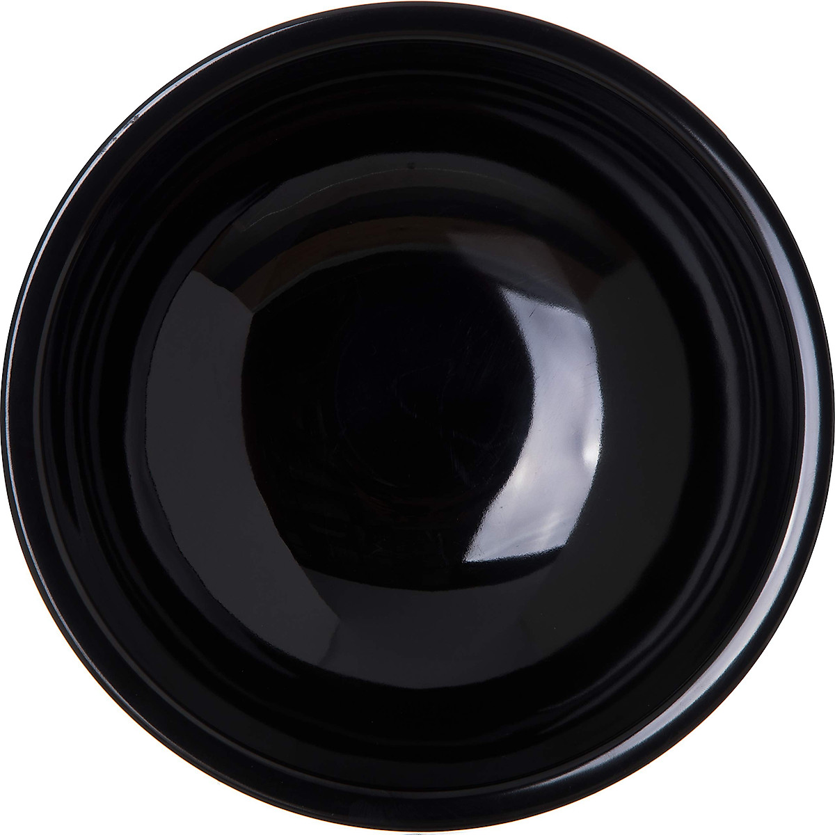 Carlisle FoodService Products 800B03 Melamine Salad Bowl, 27 oz, Black