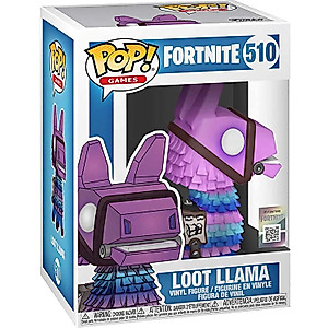 POP Loot Llama [Fortnite] Funko Pop! Vinyl Figure (Bundled with Compatible Pop Box Protector Case) Multicolored 3.75 inches