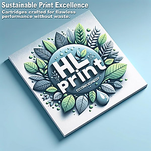 HLPRINT 312XL 314XL Ink Cartridges Remanufactured for Expression Photo HD XP-15000 Wide Format Printer(6-Pack)