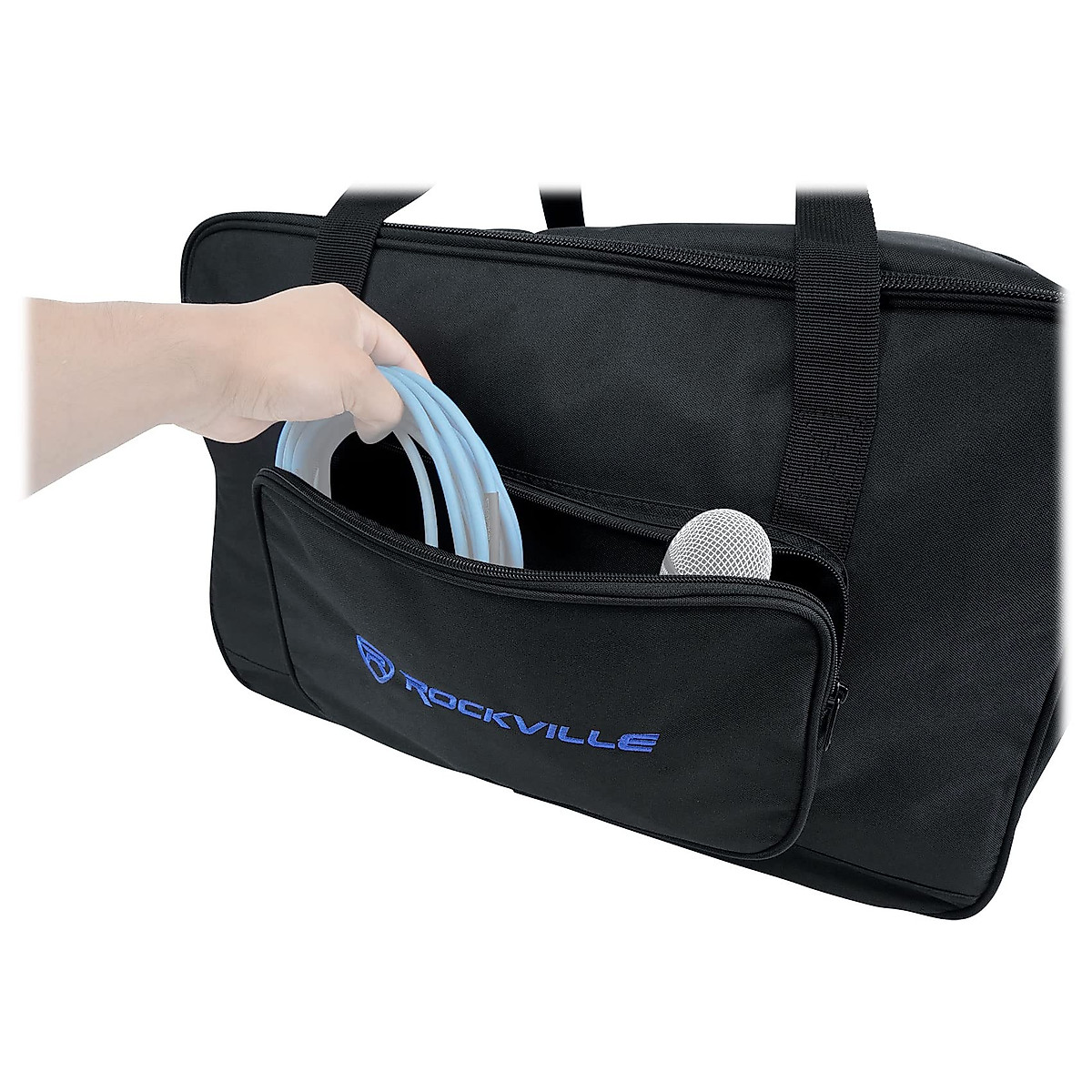 Rockville TB10 Padded Speaker Bag Carry Case For 10" DJ PA Speakers+Stand