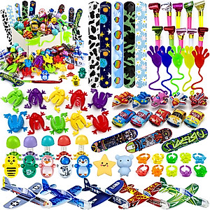 XIPEGPA 70PCS Party Favors Toy Assortment for Classroom Rewards Bulk Toys Birthday Party Toys Goodie Bag Filler Treasure Box Gifts for Boys and Girls