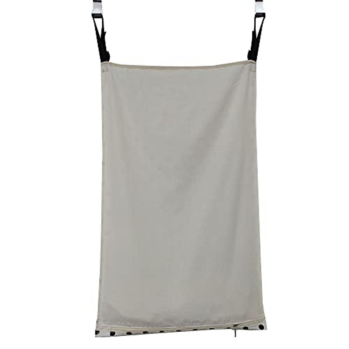 HDHYK Adjustable Space Saving Door Hanging Laundry Hamper Bag Dorm Laundry Bag,Wide Open Top Over The Door Laundry Hamper with Free Hanging Hooks