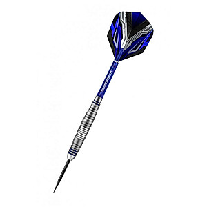 Harrows Vespa Darts, Steel Tip Brass w/Prime Flights & Supergrip Fusion Shafts, 22 Grams