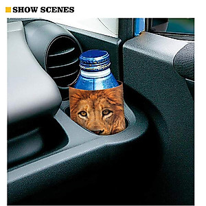 Snilety Cool Skull Print Beer Can Sleeve 2pc Set Halloween Decorative Neoprene Insulated Stubby Holder for Slim Cans Fits 12 oz 2pcs Set