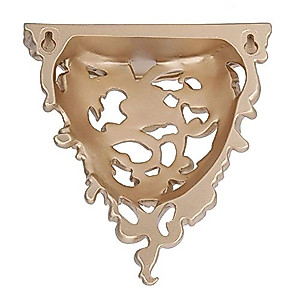 Yosoo Floating Shelves Wall Hanging Shelf Storage Rack European Hollow Style Shelf for Wall Decoration Bedroom Living Room