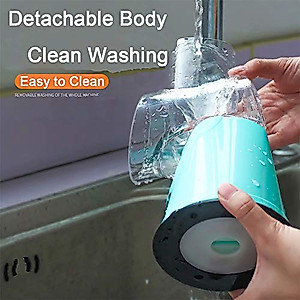 Cheese Grater Rotary Cheese Shredder Vegetable Slicer 3-in-1 Vegetable Shredder Grater Slicer Grinder for Potato Onion Cucumber Carrot Blue