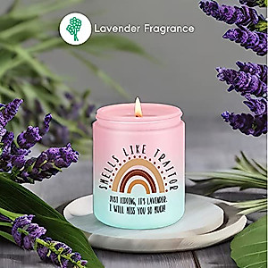 GSPY Scented Candles - Coworker Leaving Gifts, New Job Gifts, Farewell Gifts, Going Away Gift for Coworker, Friends - Funny Moving Away, Goodbye, Retirement, Miss You, Promotion Gifts for Women, Men