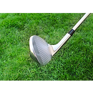 LAZRUS Premium Sand Wedge Anti Duff Thick Sole Loft Wedge Golf Club for Men & Women - Escape Bunkers and Save Strokes Around The Green - Lob Golf Wedges for Men (58 Degree, Right)