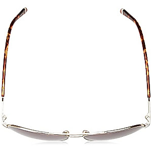 Fossil Women's Fos3074s Aviator Sunglasses, Light Gold, 61mm, 14mm