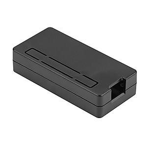 Zero W/1.3 Shell,ABS Plastic Shell,Lightweight and Portable,Four-Hole Wall Hanging,Detachable GPIO Window,Protective Shell (Black)