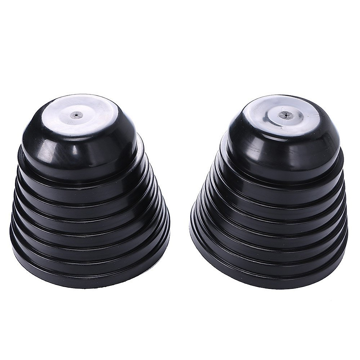 HUIQIAODS Universal Housing Dust Covers for LED Headlight Bulb Universal Adjustable Rubber Seal Cap Fit Head Light H1 H3 H4 H7 H11 H13 9005 Pack of 2