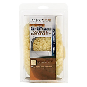 AutoSpa 40403AS Soft Acrylic Wool 5-6" Polishing Bonnet