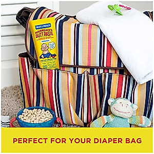 Boudreaux's Butt Paste Original Diaper Rash Cream, Ointment for Baby, 4 oz Tube, 3 Pack