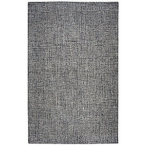 Rizzy Home Brindleton Black/Ivory Tweed 8' x 10' Rug