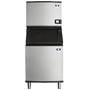 Manitowoc IDT0450A Ice Cube Machine, Dice, Air Cooled w/ D570 Storage Bin, 30", 450 lbs/Day, 115v/60hz