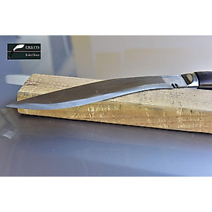 GK&CO. Kukri House Authentic Knife-12 Blade World War II 'The Survival Alive' Kukri/Khukuri Full Tang with Black Leather Sheath-Handmade in Nepal -Warehoused & Ship from USA…