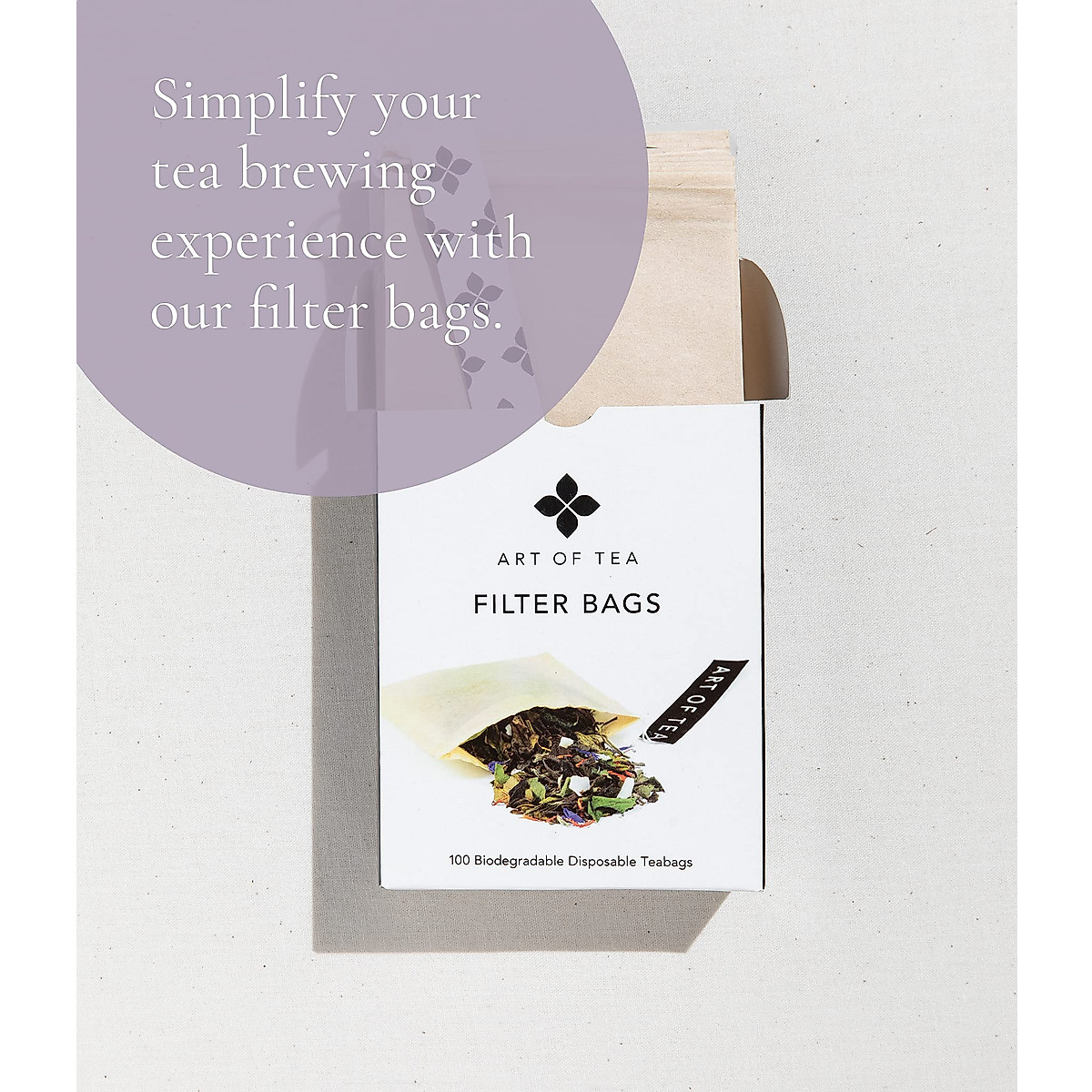 Art of Tea | Organic Earl Grey Creme Tea 2.5oz | Artisan Loose Leaf Tea Tin