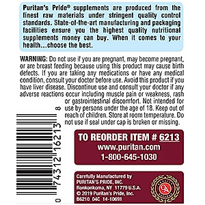 Puritan's Pride Red Yeast Rice Capsule 600 mg, 240 Count, Pack of 2