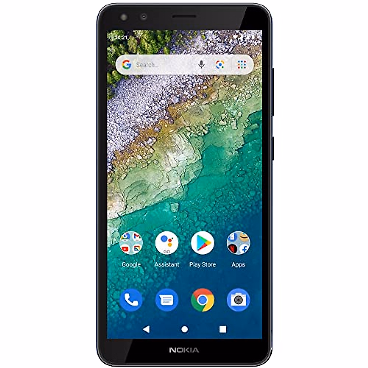 Nokia C01 Plus | Android 11 (Go Edition) | Unlocked Smartphone | 2-Day Battery | 1/32GB | 6.52-Inch Screen | Dark Blue