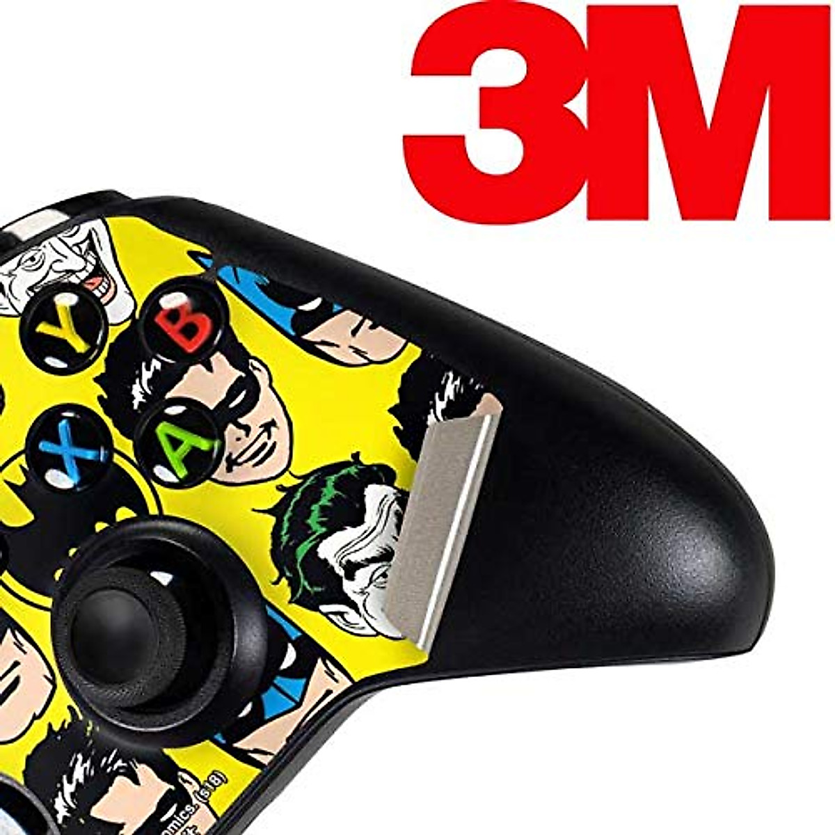 Skinit Decal Gaming Skin Compatible with Xbox One Controller - Officially Licensed Warner Bros Batman Robin Joker All Over Print Design