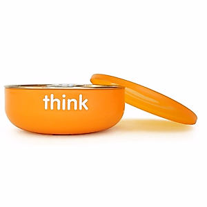 Thinkbaby Low Rise BPA Free Baby Bowl (Orange)