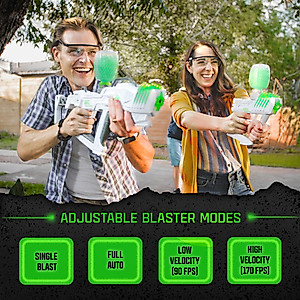 The Original Gel Blaster Surge - Extended 100+ Foot Range - Toy Gel Blasters with Water Based Beads - Semi & Automatic Modes with Powerful 170 FPS - Outdoor Games & Toys - Ages 14+