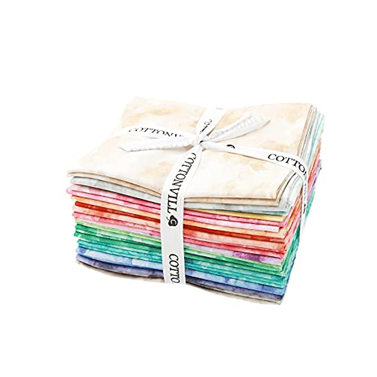 COTTONVILL Juliet Marble 20COUNT Cotton Print Quilting Fabric (Precuts, Quarter 20pcs)