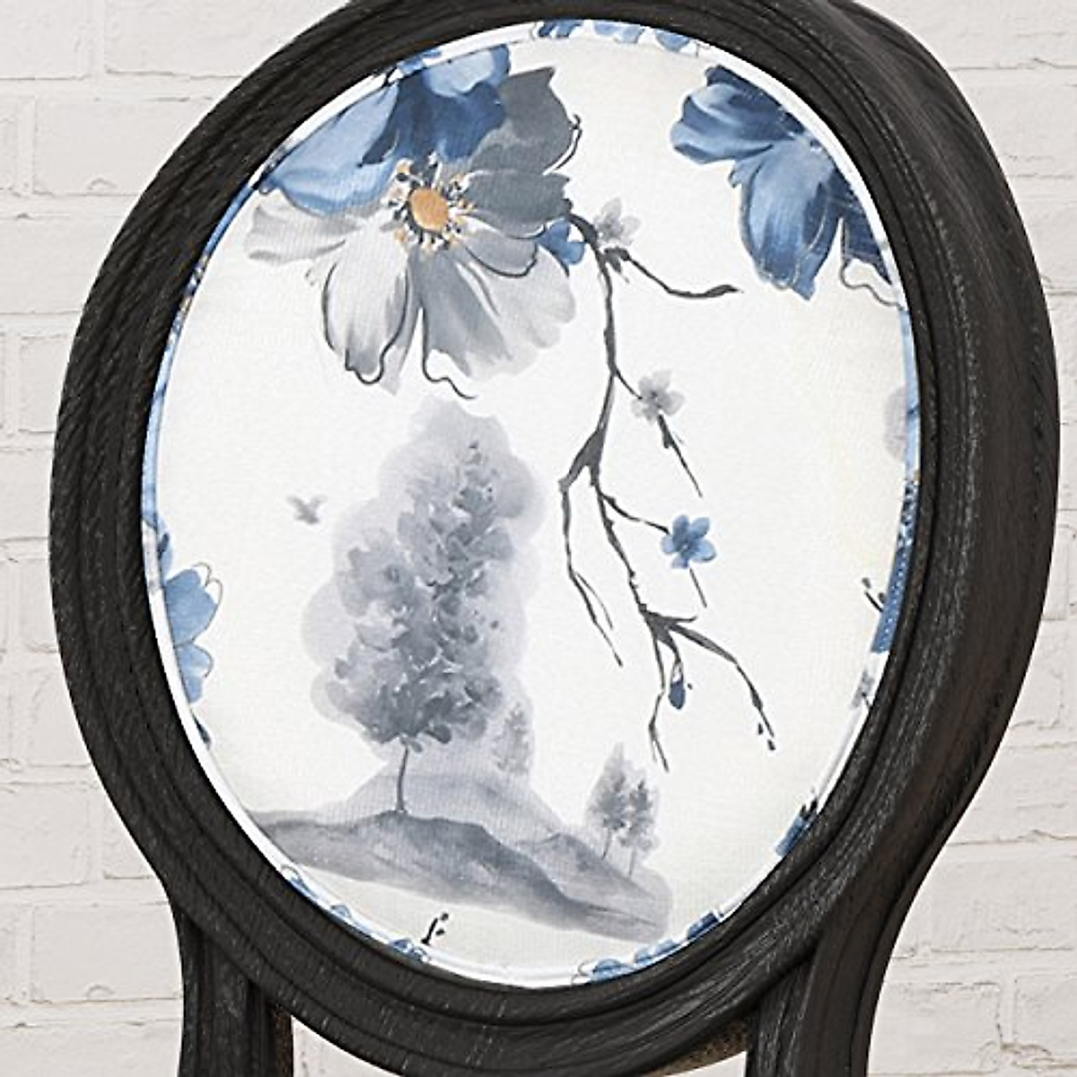 Christopher Knight Home Hero Traditional Fabric Dining Chairs, Floral Print