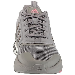 adidas Women's X_PLR Phase Sneaker, Grey/Core Black/Pink Fusion, 10.5