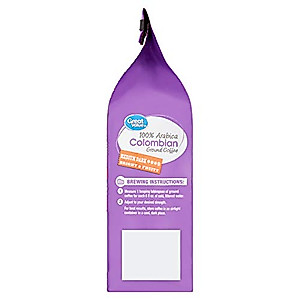 Great Value 100% Arabica Colombian Medium Dark Ground Coffee - 12 oz.