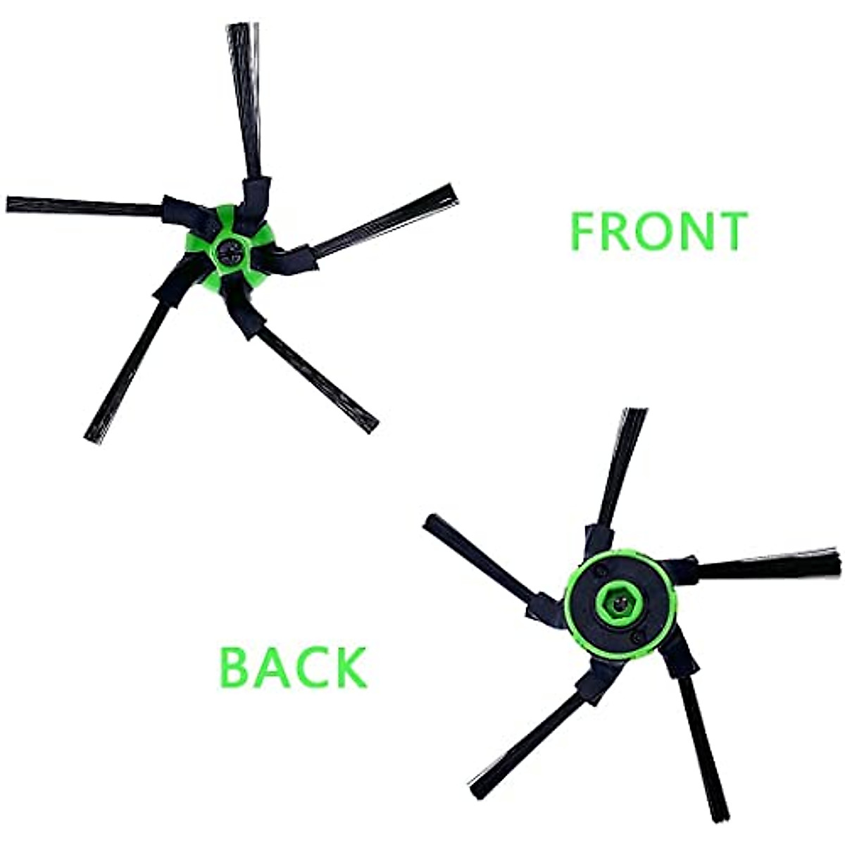 Replacement Parts and Accessories Compatible with iRobot Roomba s9 (9150) s9+s9 Plus (9550) Series Vacuum Cleaner 1 Pair Faceted Rubber Brush, 4 Filters, 4 Side Brushes, 4 Dust Bags