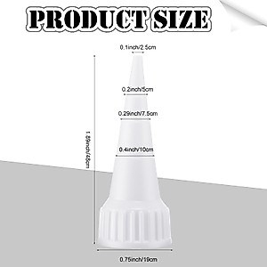 20 Pack e6000 Snip Tip Applicator Tips Cap for E6000 Craft Glue 3.7 Ounce Adhesive Tubes