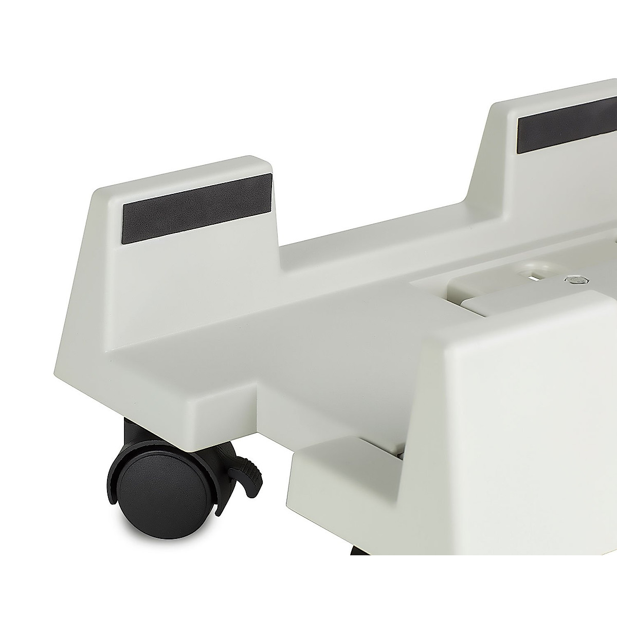 Mount-It! CPU Stand with Wheels, Adjustable Width Computer Cart, Universal Design Fits Desktop PC Tower ATX, Locking Wheels, 6-10.2" Wide 60 Lbs Capacity