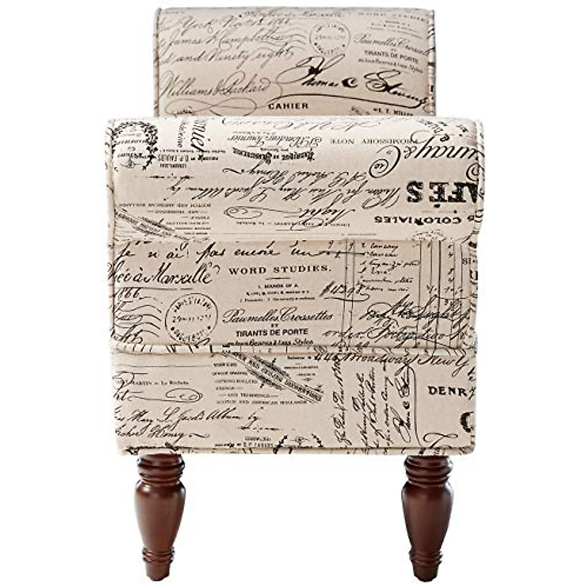 Linon Lillian Bench, Linen