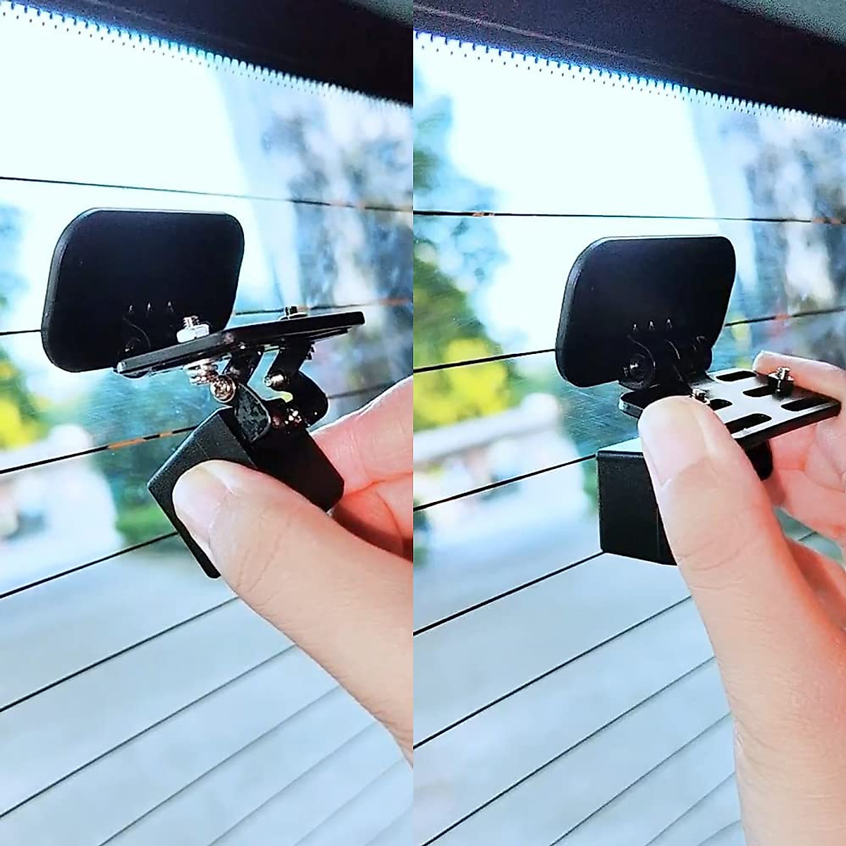 Rear Camera Holder Rear Window Bracket for Most Rear Camera Dash Cam AZDOME M550 PG17 PG19X M01 Pro M550 Max Car Rear Cam for REDTIGER F7N, CHORTAU, Kingslim, Z-Edge