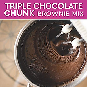 Duncan Hines Signature Triple Chocolate Chunk Brownie Mix, 18 OZ